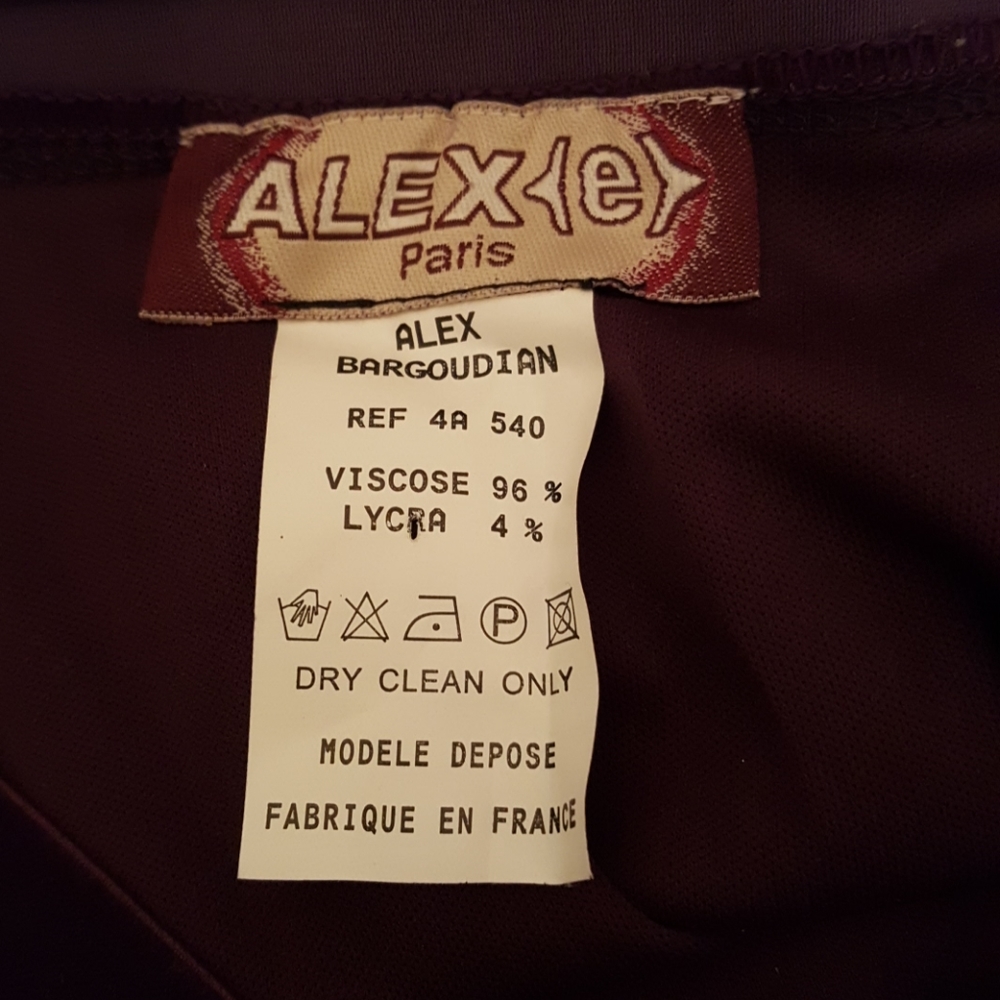 Alex (E) Paris Burgundy Tulle Skirt - Gem